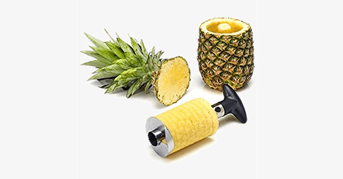 Pineapple Slicer Peeler Creative Kitchen Tool – Shark Find